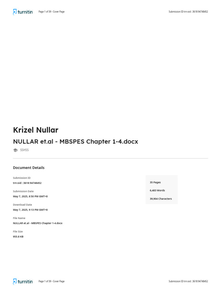 Nullar Et - Al Mbspes Chapter 1 4 | PDF | Citation | Quotation Mark
