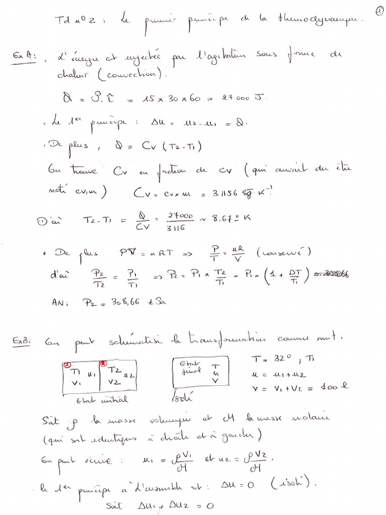 TD 2 Correction | PDF