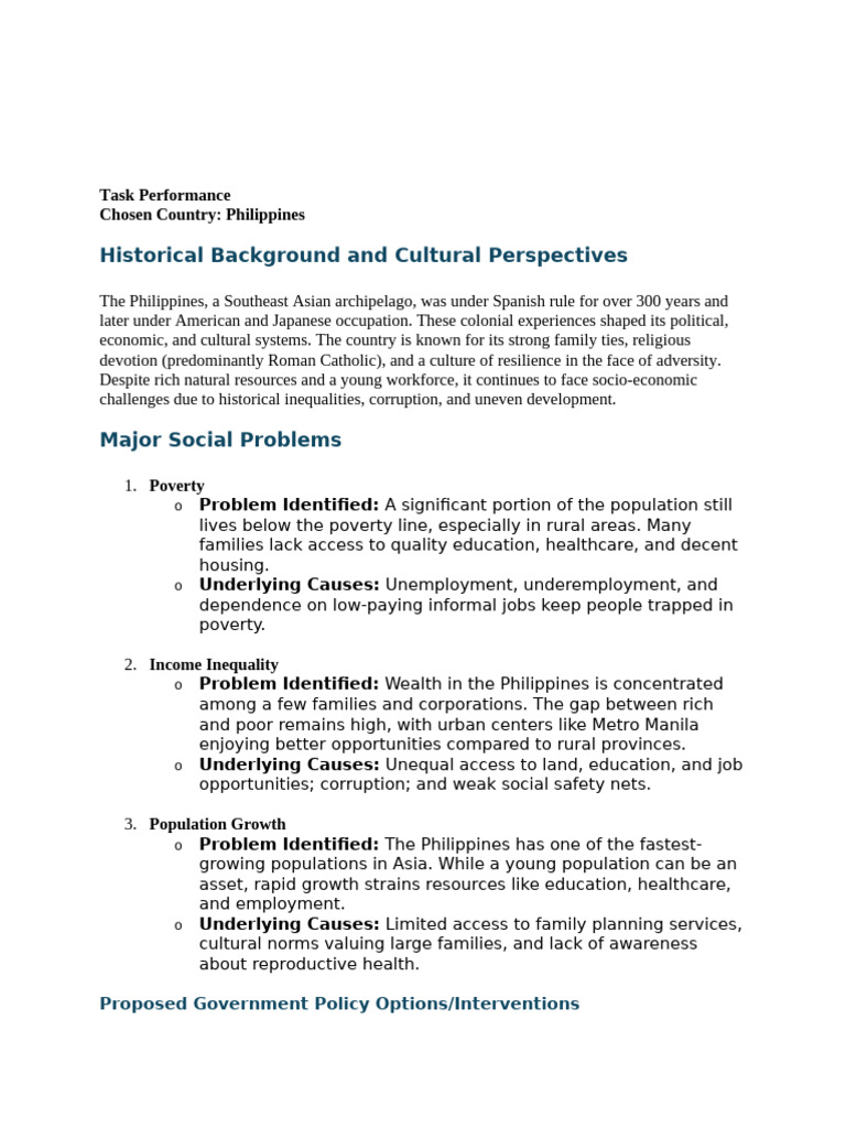 06 Task Performance 1-ARG | PDF | Economic Inequality | Discrimination & Race Relations