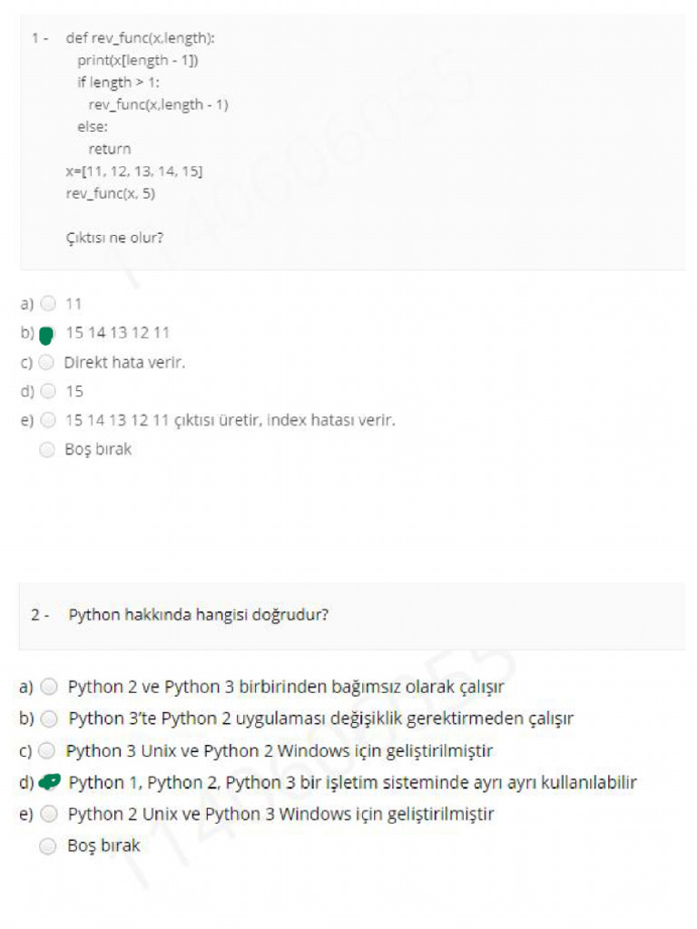 Python Vize | PDF