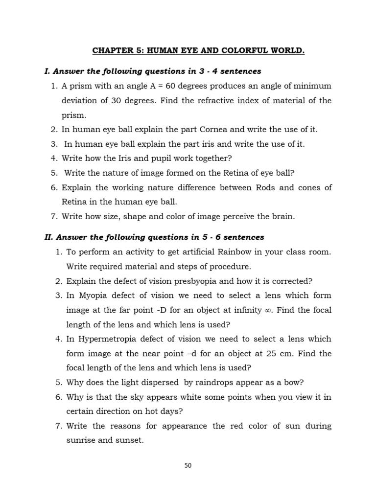 Human Eye | PDF | Eye | Human Eye