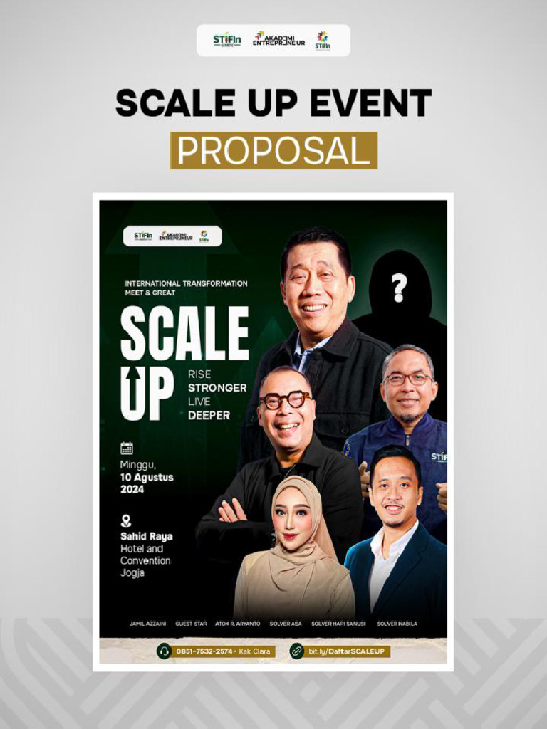 Sgi X Event Kita Proposal | PDF