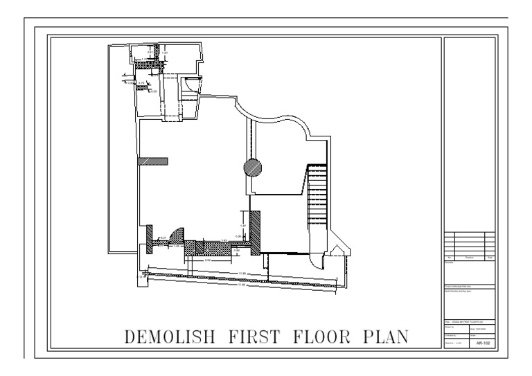 Demolish FF Plan Final | PDF
