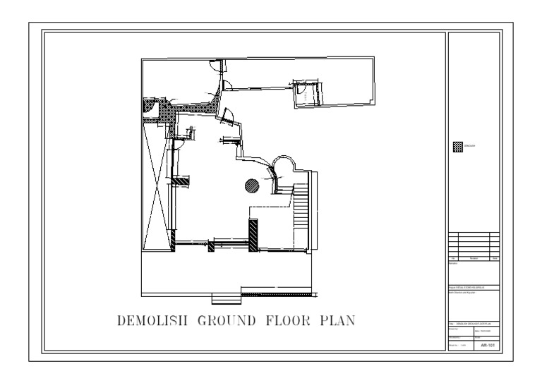 Demolish GR Plan | PDF
