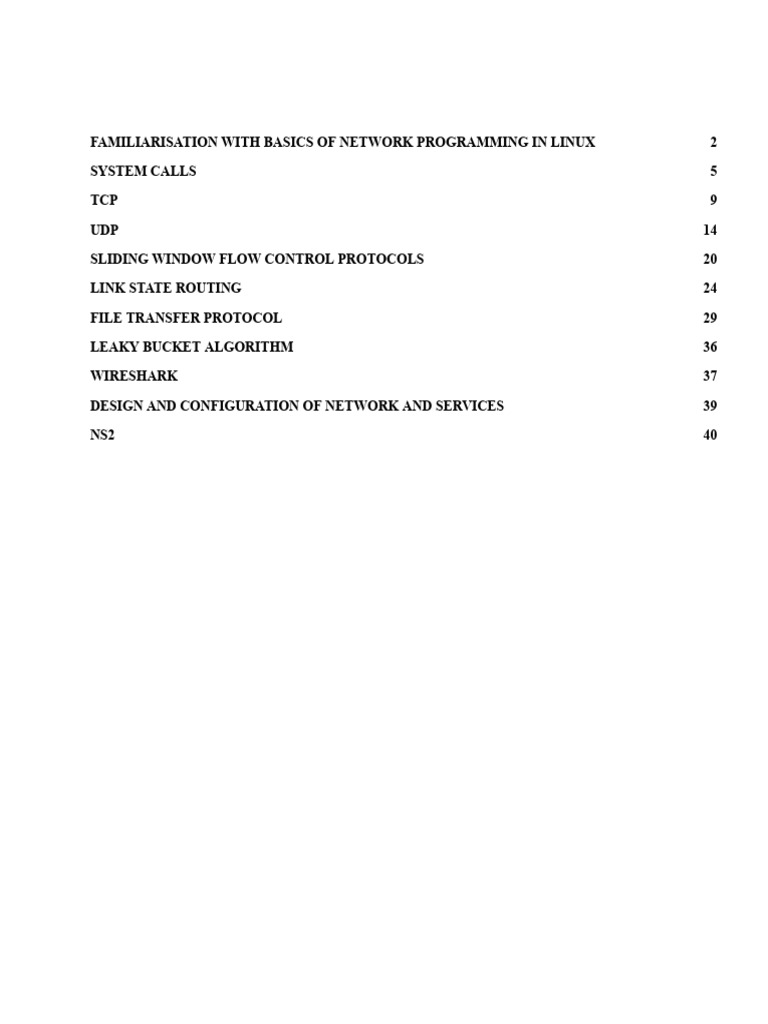 Csl332 Network Programming Lab Students | PDF | Network Socket | Port ...