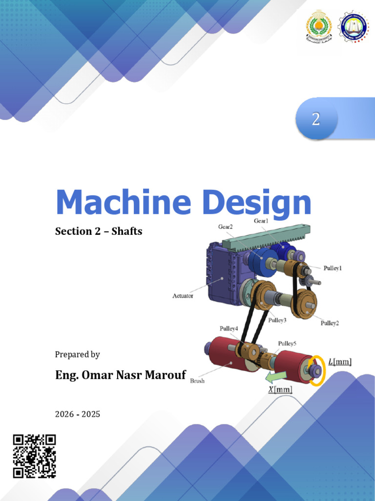 MD - Section 2 - Shafts | PDF | Bending | Stress (Mechanics)