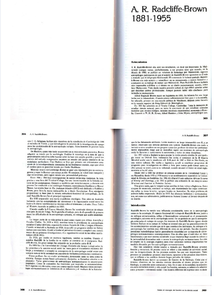 Radcliffe Brown | PDF