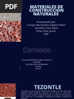 Ventajas y desventajas del tepetate | PDF | Lima (Material) | Cemento
