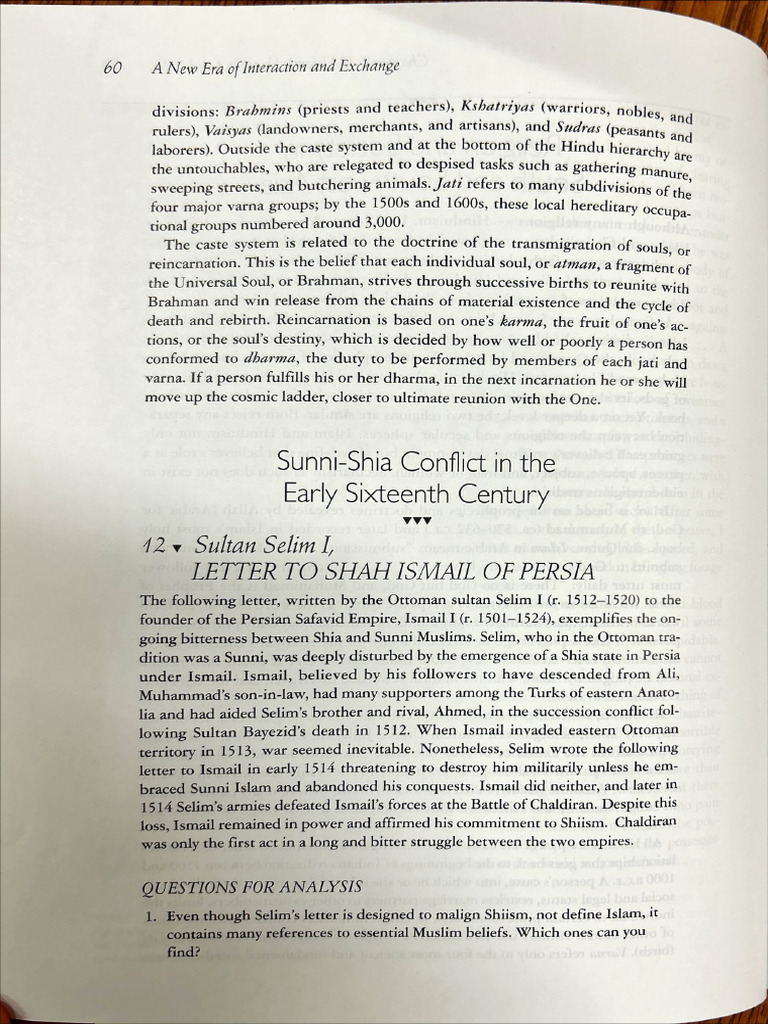Sultan Selim Letter | PDF