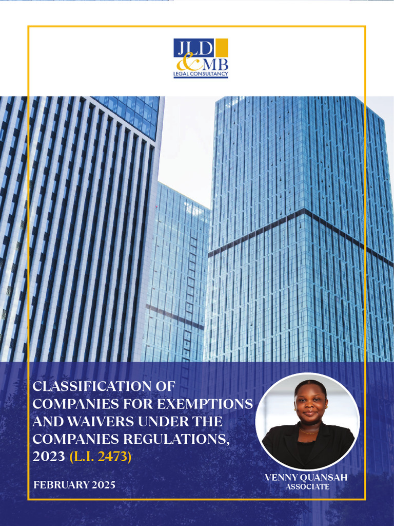 Classification of Companies - Newsletter JLD & MB | PDF | Audit ...