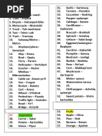 CEFR Speaking Questions Guide | PDF | Meal