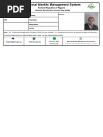 MOSES CV | PDF