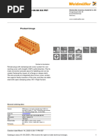 Weidmüller WDU 10 SL/EN Data Sheet | PDF | Electrical Connector ...