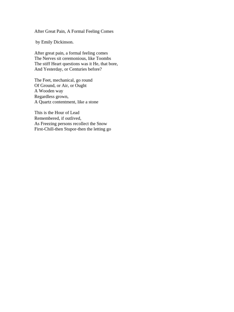 After Great Pain | PDF