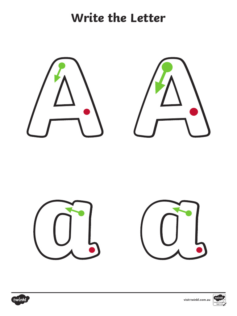 Letter A Worksheet and Activity Pack | PDF
