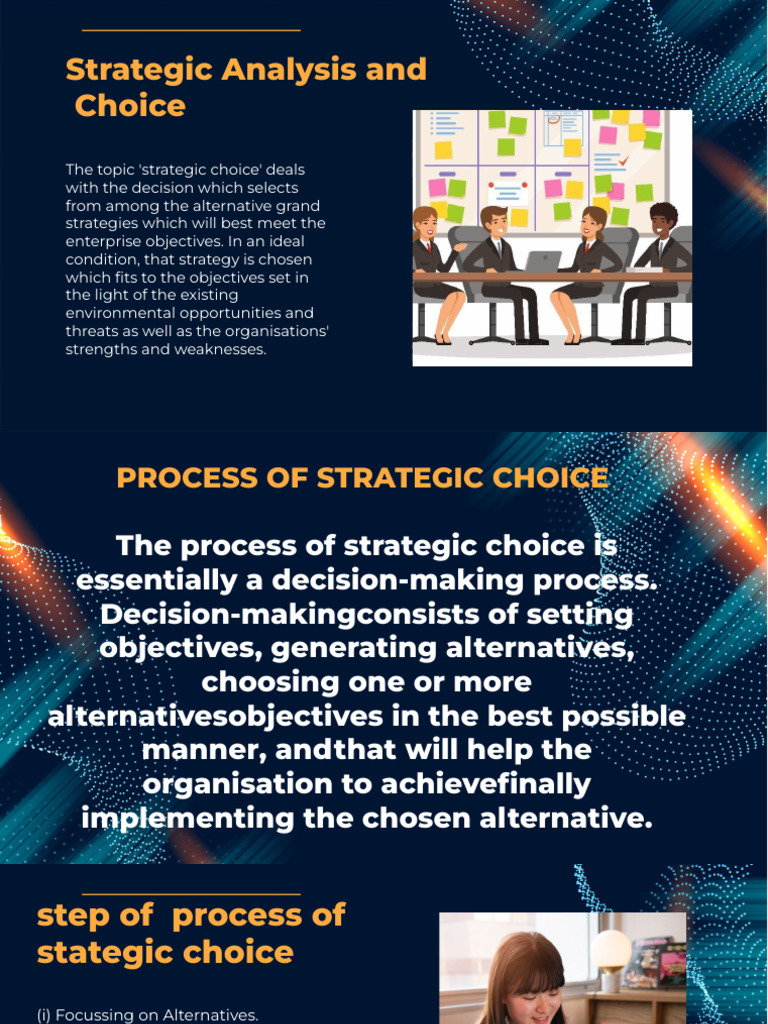 Strategic Choice in Management | PDF