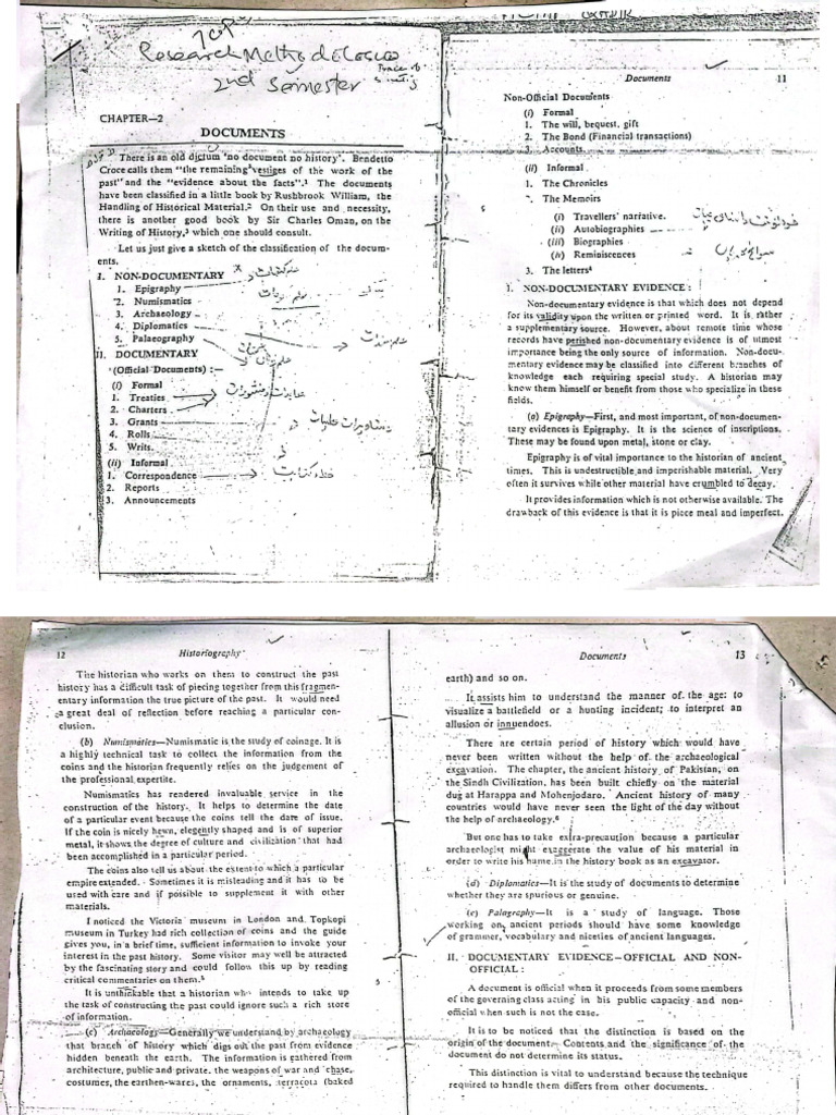 Documents Classification History Methodology | PDF