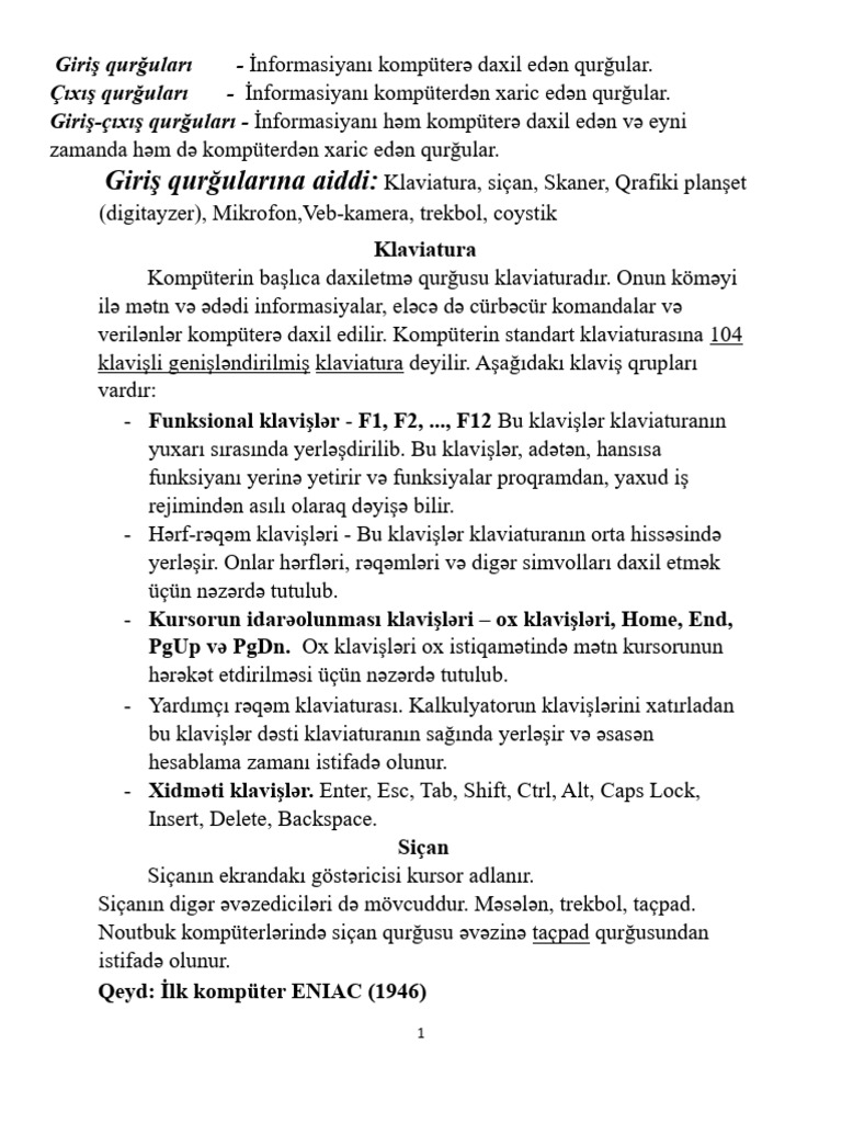 Yeni 2026 Periferiya Qurgulari | PDF