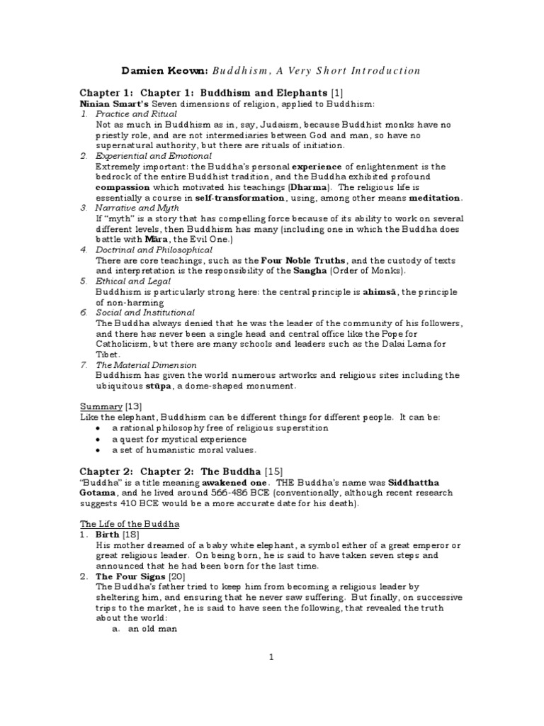 Buddhism | PDF | Noble Eightfold Path | Four Noble Truths