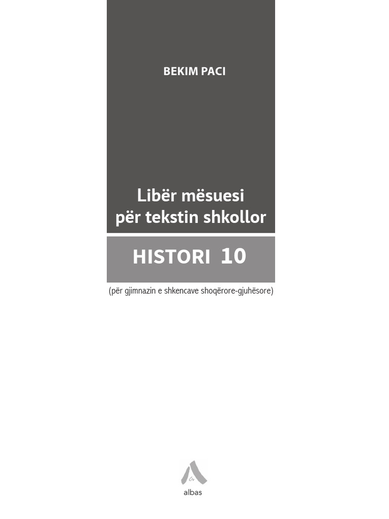 Liber Mesuesi Histori 10 Ks 2023 Cihwha | PDF