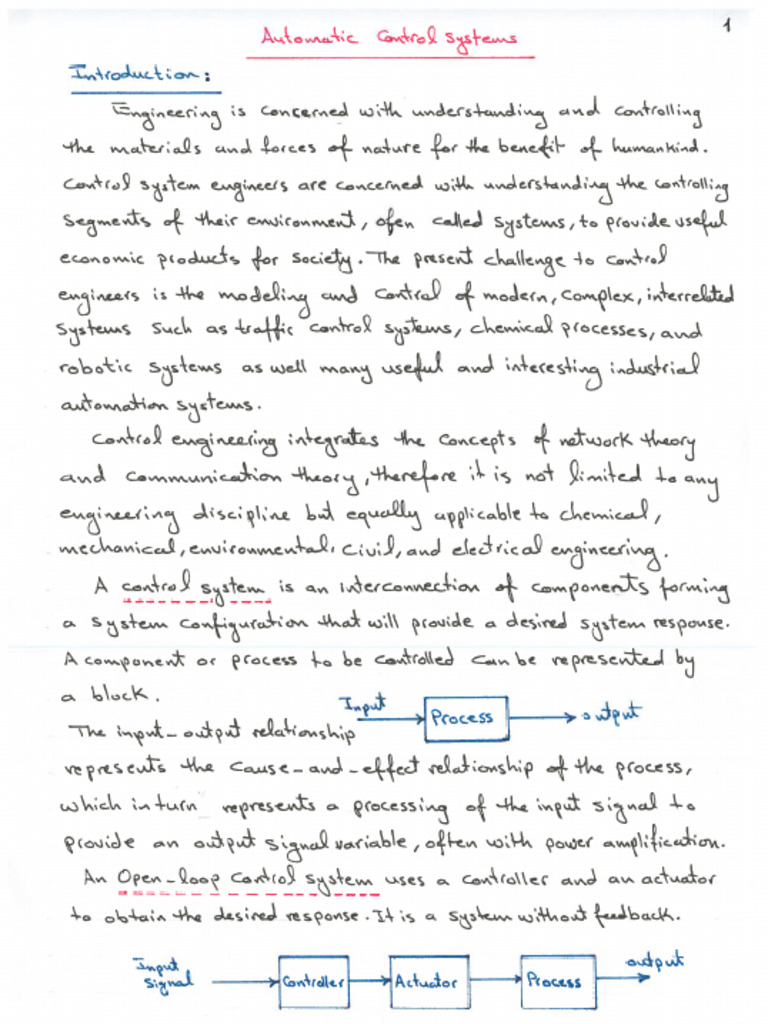 Control Systems Analysis Full | PDF