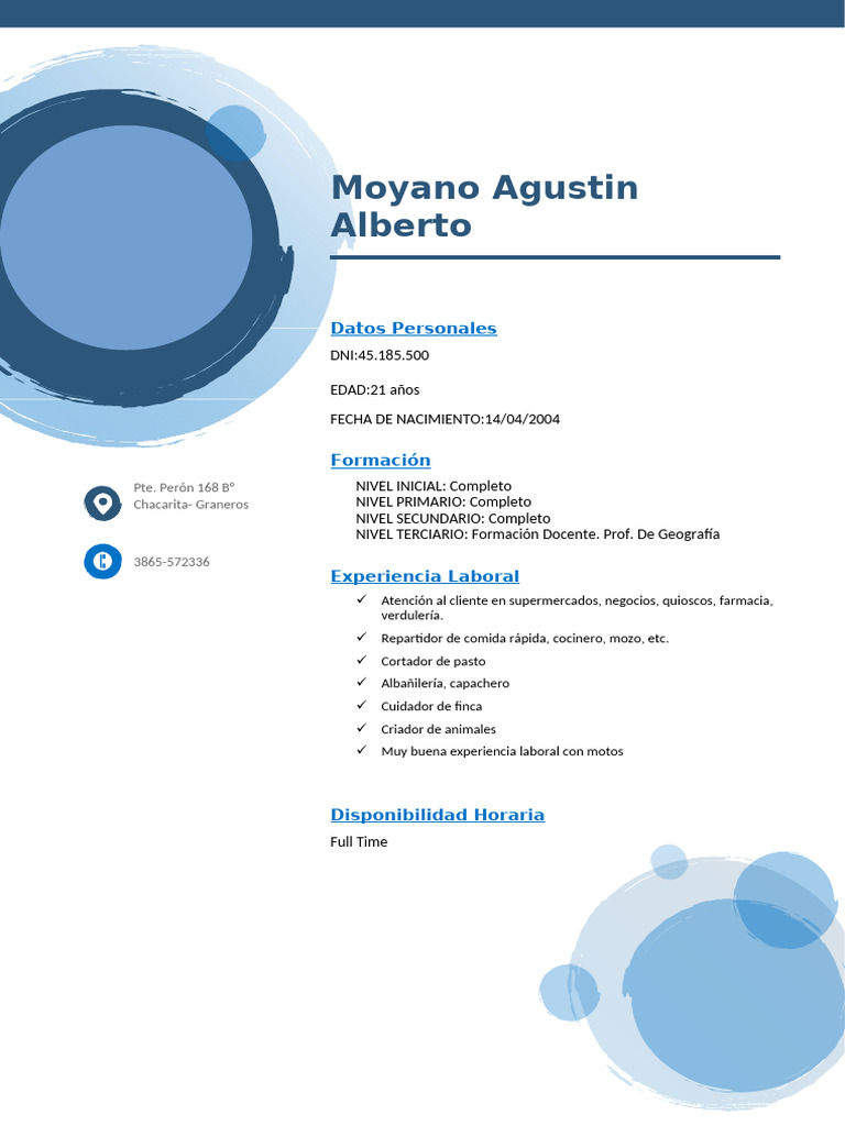 Moyano Agustin Alberto | PDF