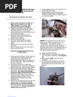 Lectron Carburetor Tuning Manual | PDF | Carburetor | Throttle