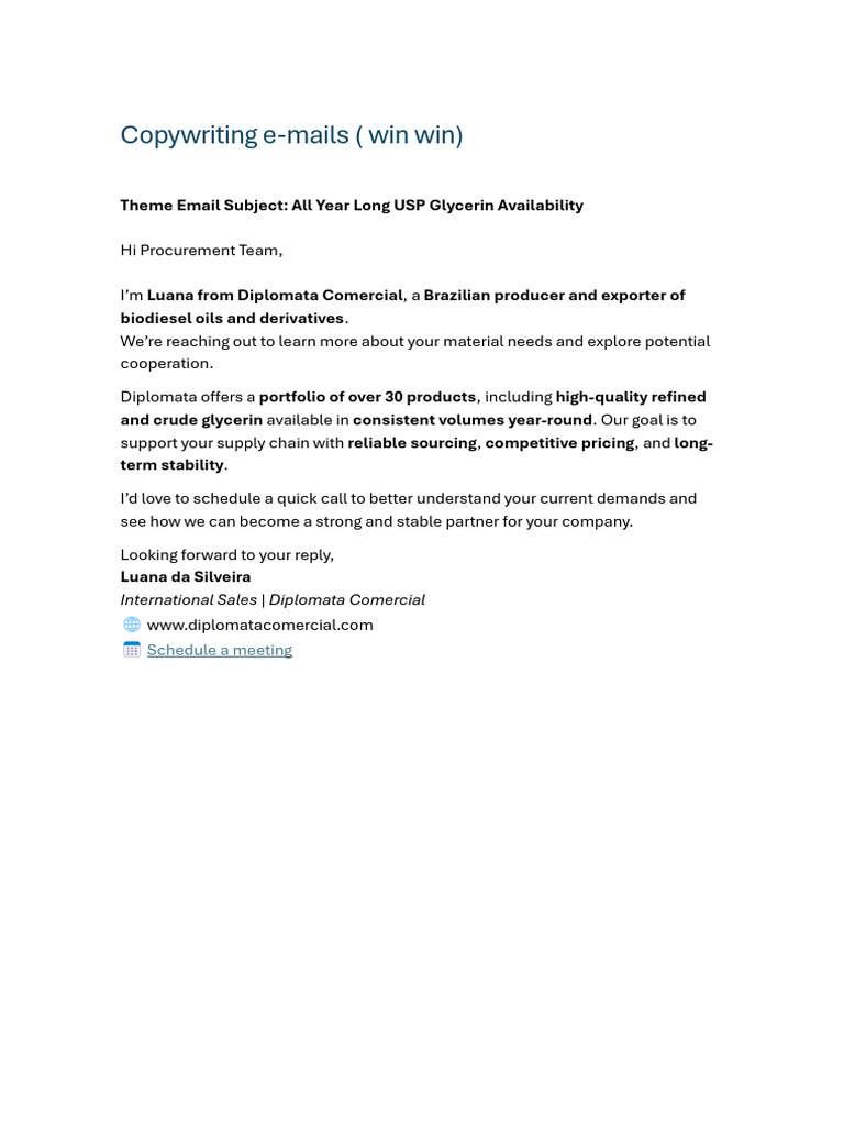 Emails Copywriting | PDF