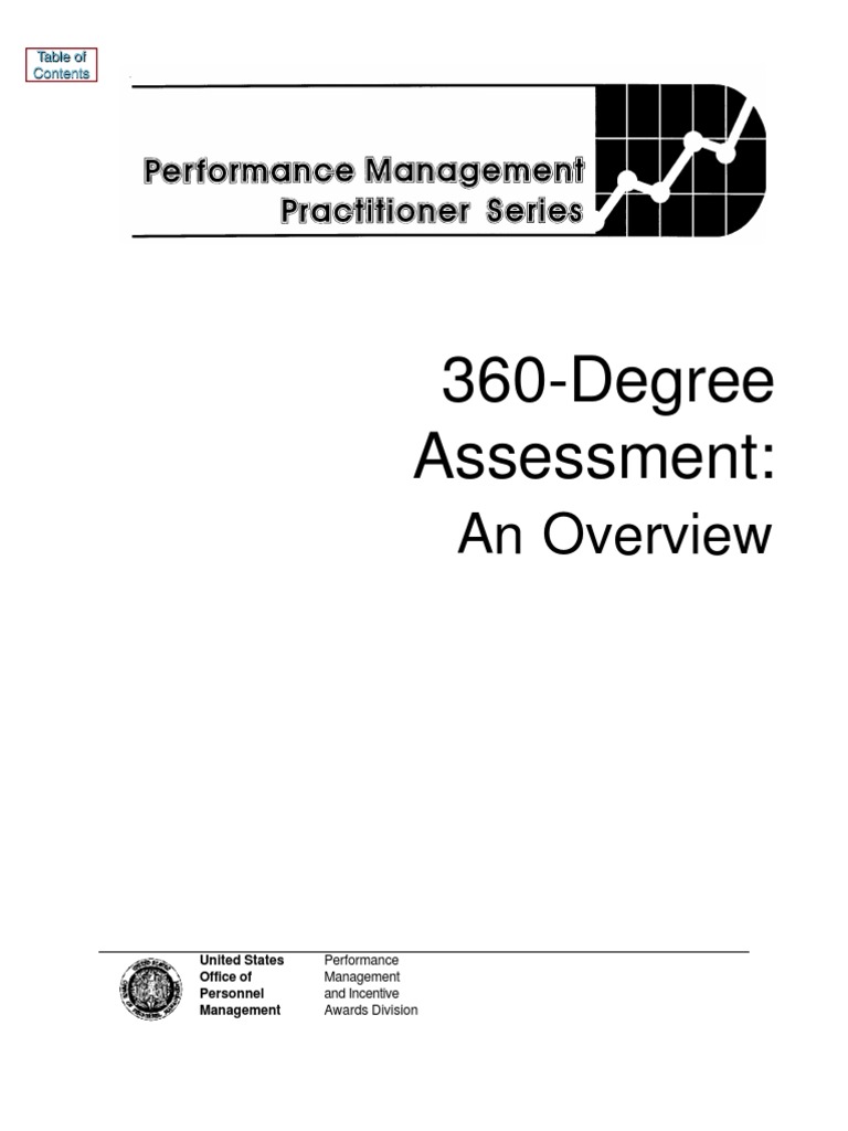 OPM 360 Degree Assessment | PDF | Performance Appraisal | Evaluation