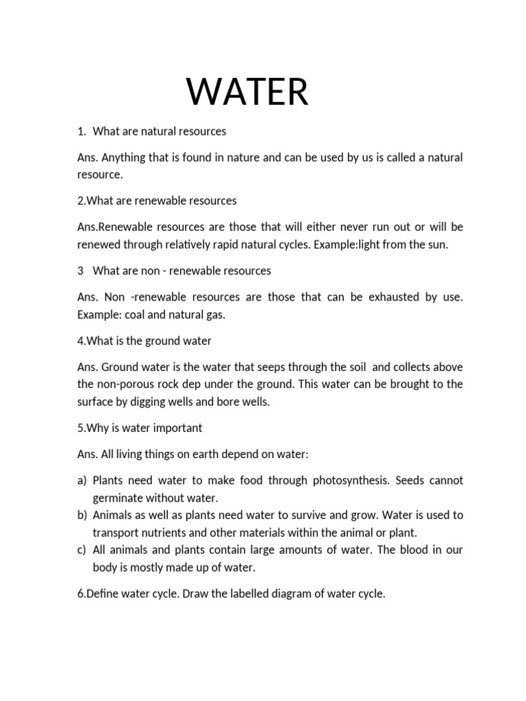 Water 6 | PDF