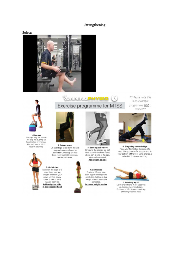Strengthening and Stretching | PDF