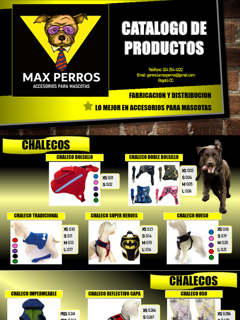 Catalogo Max Perros Sep2025 | PDF | Higiene oral | Productos de higiene ...