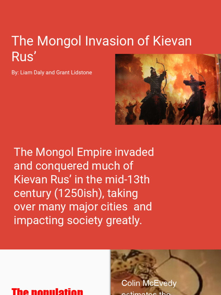 Impact of Mongol Invasion on Kievan Rus | PDF | Mongol Empire