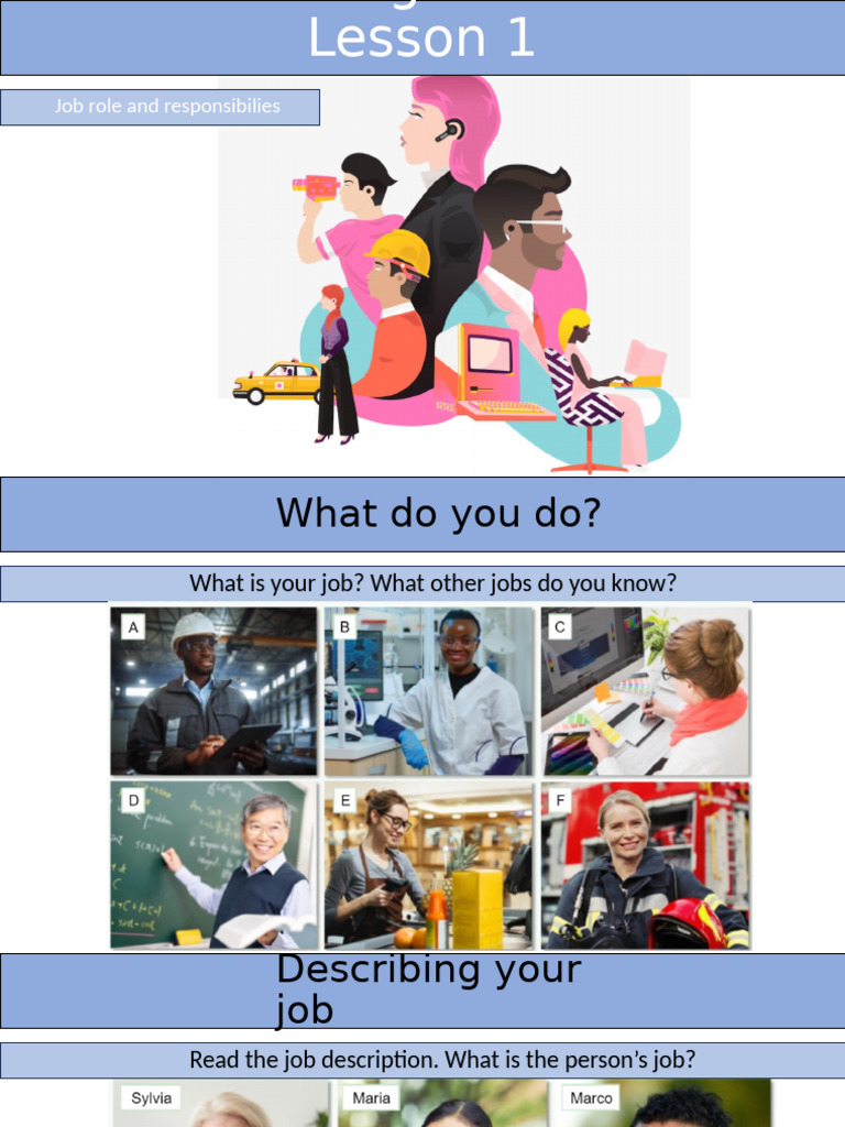 Job Roles and Responsibilities Overview | PDF | Human Resources