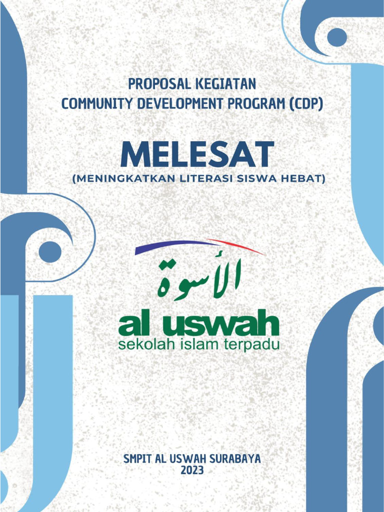 Proposal Kegiatan MELESAT Community Development 2023 | PDF