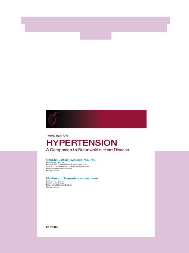 Hypertension: A Companion to Braunwald's Heart Disease 3rd Edition ...