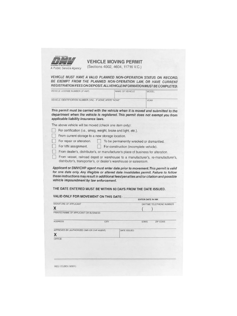 DMV Permit | PDF