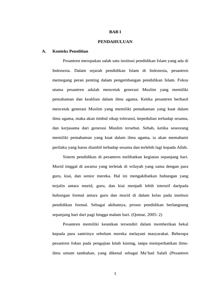 Efektivitas Metode Sorogan di Pesantren | PDF