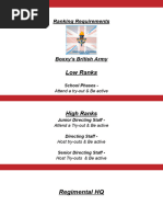 British Army Rank Structure Overview | PDF | Military Rank | Company ...