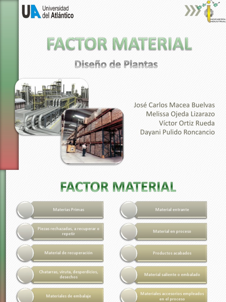 Factor Material | PDF | Calidad (comercial) | Industrias