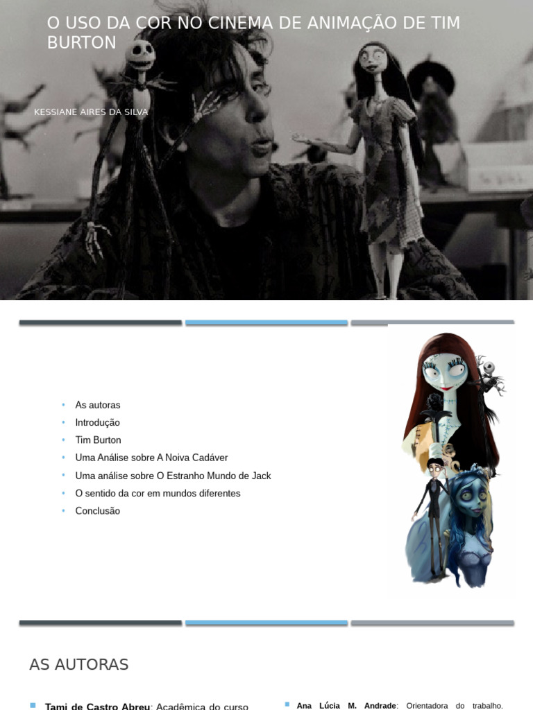 Cor no Cinema de Tim Burton | PDF | Cor | Narrativa