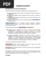 División Regional de América | PDF | Américas | Continente