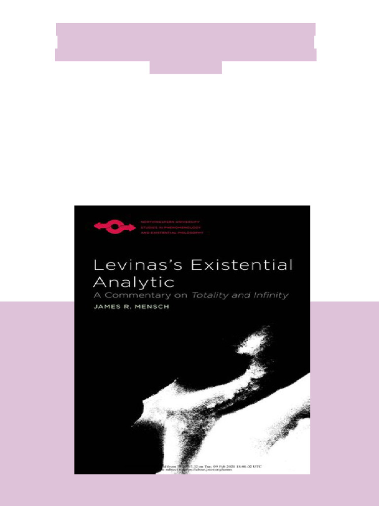 4655466(Ebook) Levinas's Existential Analytic: A Commentary on Totality ...