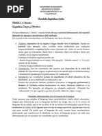 Tipos y ejemplos de lectos en español | PDF