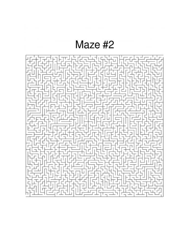 Maze 2 | PDF