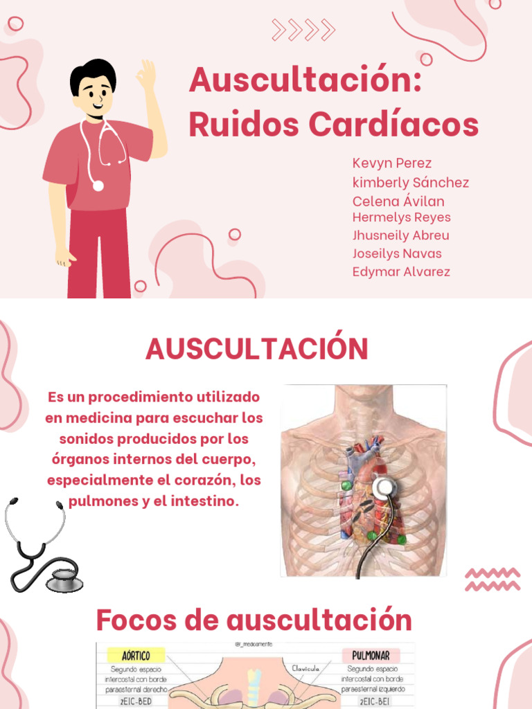 Ruidos Cardíacos | PDF | Corazón | Sistema circulatorio