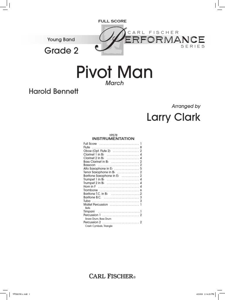 Yps78 Pivot Man | PDF | Tenor Saxophone | Aerophones