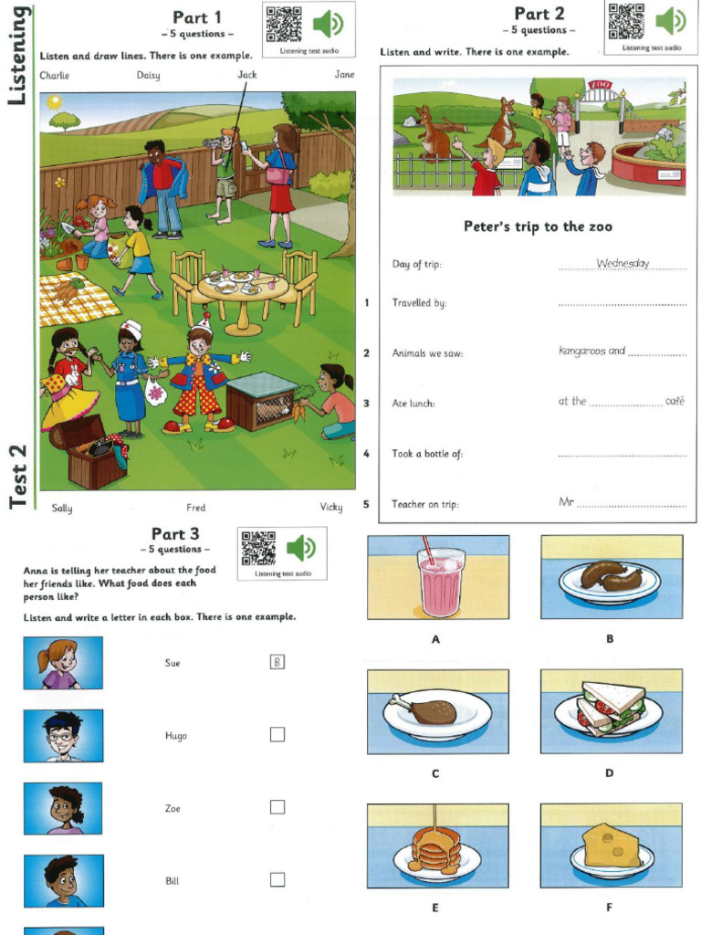 Movers Test 1 | PDF