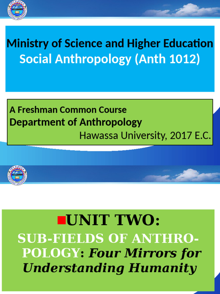 Unit 2-Anth 1012, Ppt (3) | PDF | Race (Human Categorization) | Evolution