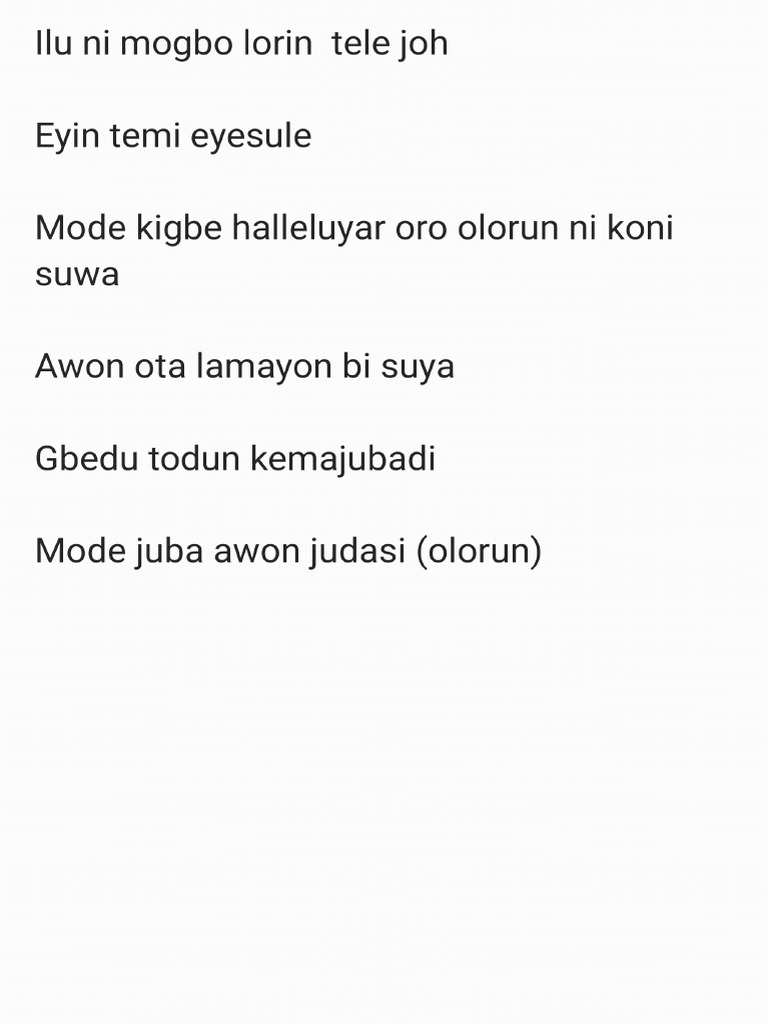 Gbedu | PDF